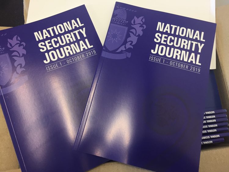 Launching The National Security Journal NATIONAL SECURITY JOURNAL